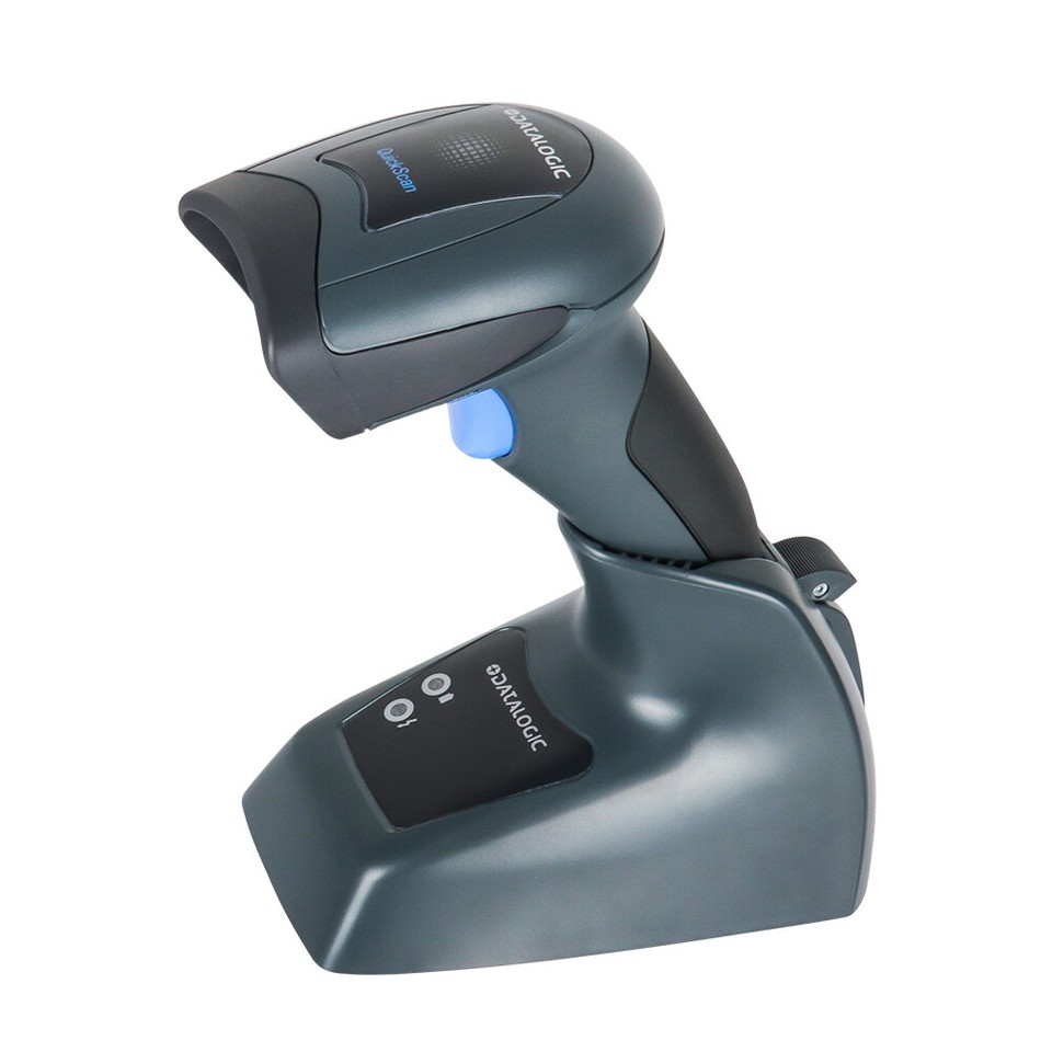 Datalogic QBT2430-BK-BTK1 QuickScan 2D Bluetooth Barcode Scanner USB ...