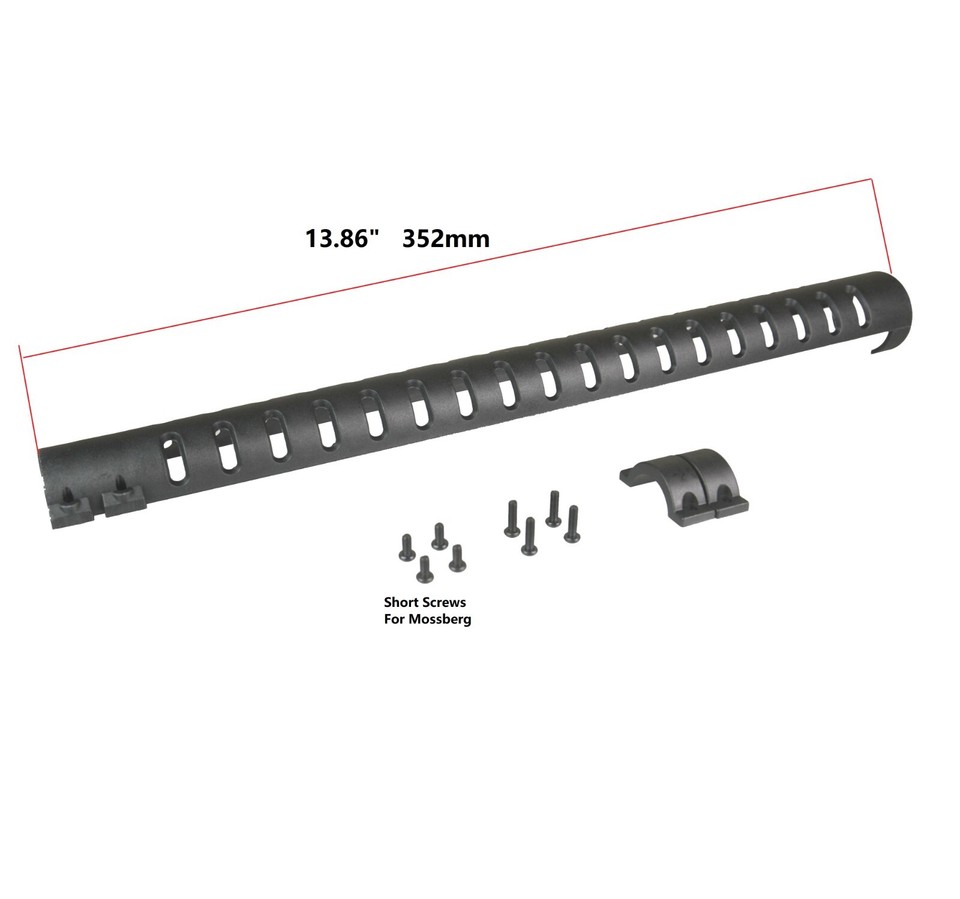 Heat Shield F Mossberg 12 GA 500 500A 590 & Remington 870 Pump Action ...