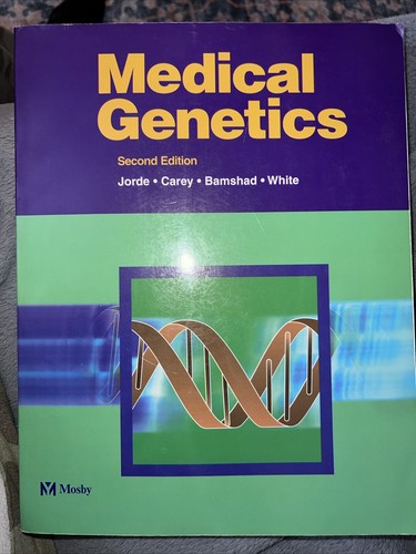 Medical Genetics, Bamshad MD, Michael J.,Carey MD MPH, John C.,Jorde ...