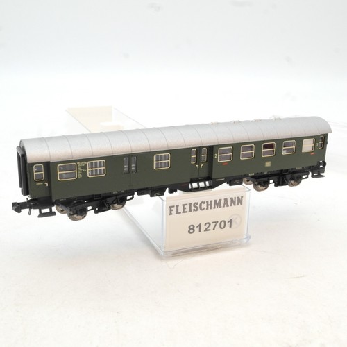 Fleischmann N 812701 Umbauwagen 2. Klasse mit Gepäckabteil in OVP ...
