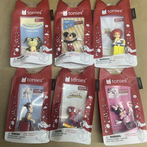 NEW TONIES Lot of 6 Audio Characters Bundle for Boys and Girls! NEW ...