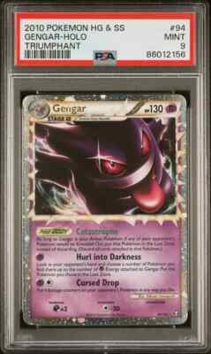 Gengar Prime Holo 94/102 HGSS Triumphant Pokemon TCG MINT PSA 9 | eBay