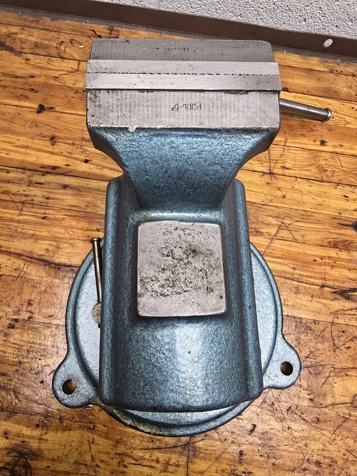 Vintage NOS FPU Hi-Test Poland 5" Bench Vise No 358 With Swivel Base | eBay