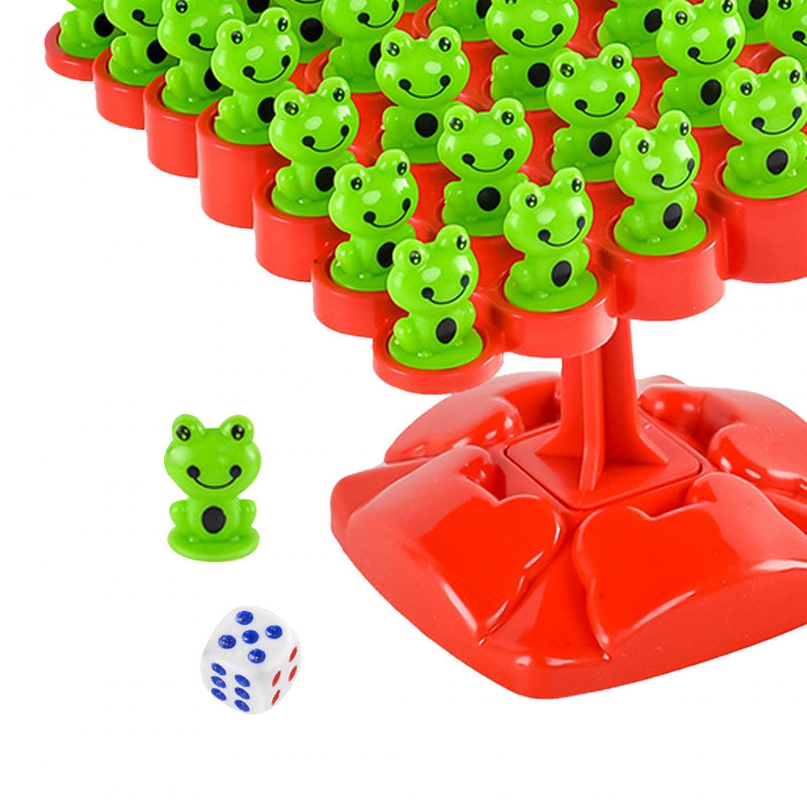 Frog Balance Tree, Montessori Toy, Interaction Game, Learning Activity ...