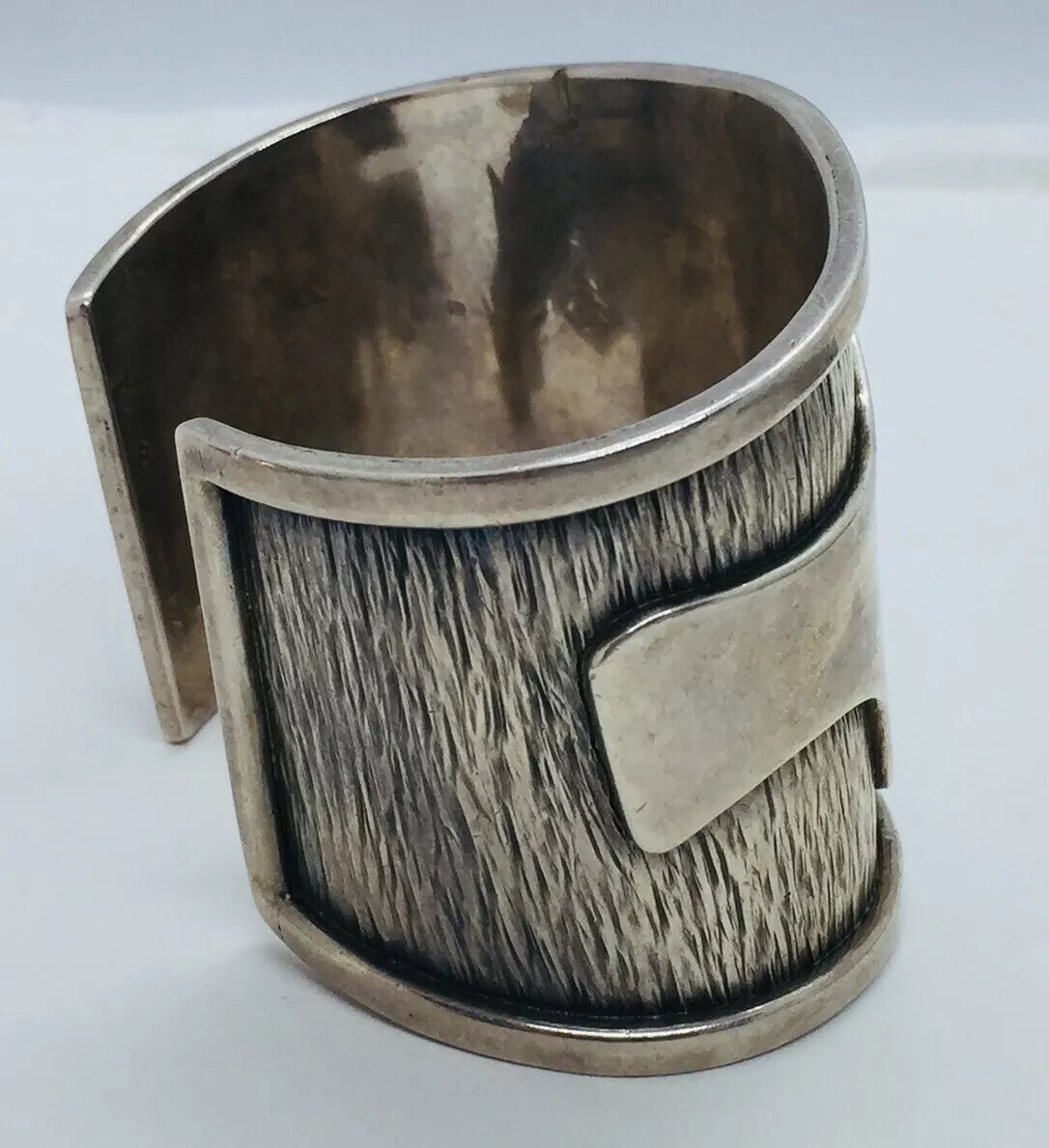 Vintage Navajo Native American Signed Sterling Silver… - Gem