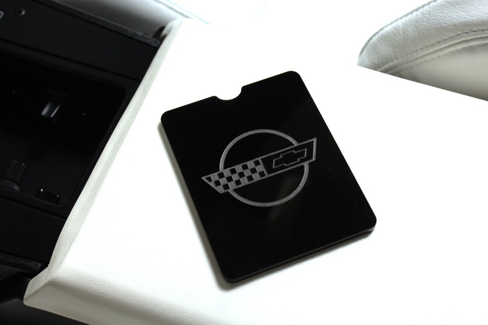 C4 Corvette Center Console Cover Black 1984-1989 fits Corvette C4 ...