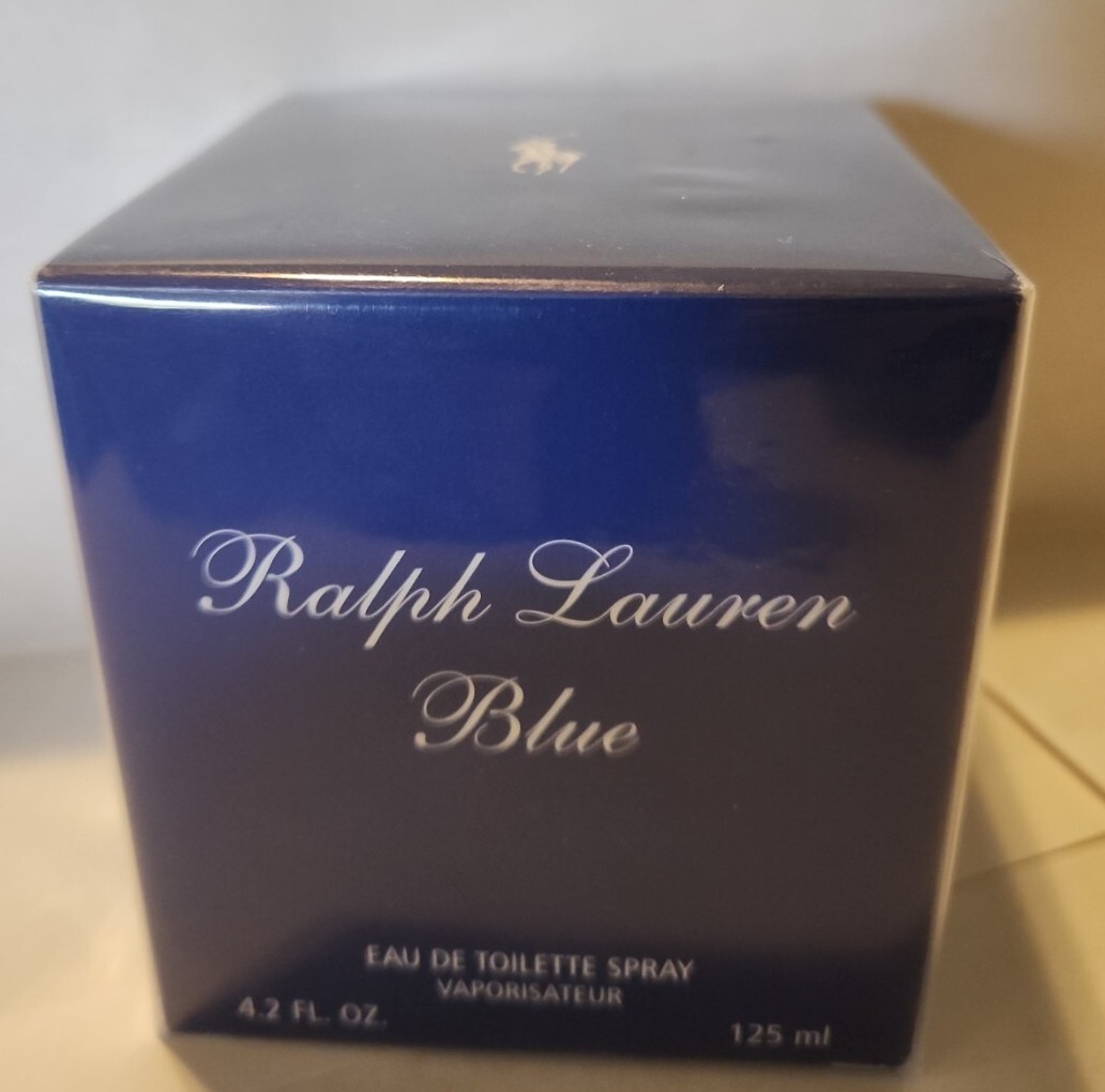 Ralph Lauren Blue Perfume 4.2 oz 125 ml EDT Eau De Toilette Spray NEW ...