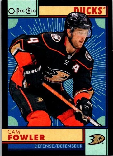 2022-23 O-PEE-CHEE RETRO BLACK BORDER PARALLEL #227 CAM FOWLER 075/100 ...