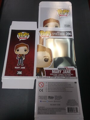 FUNKO POP! MARY JANE #396 REPLACEMENT EMPTY BOX ONLY! Slight Bend | eBay
