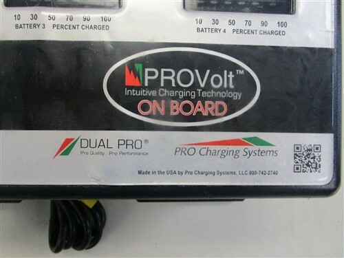 PRO CHARGING SYSTEMS QUAD PRO 4 / 15 AMP BATTERY CHARGER PS4 MARINE ...