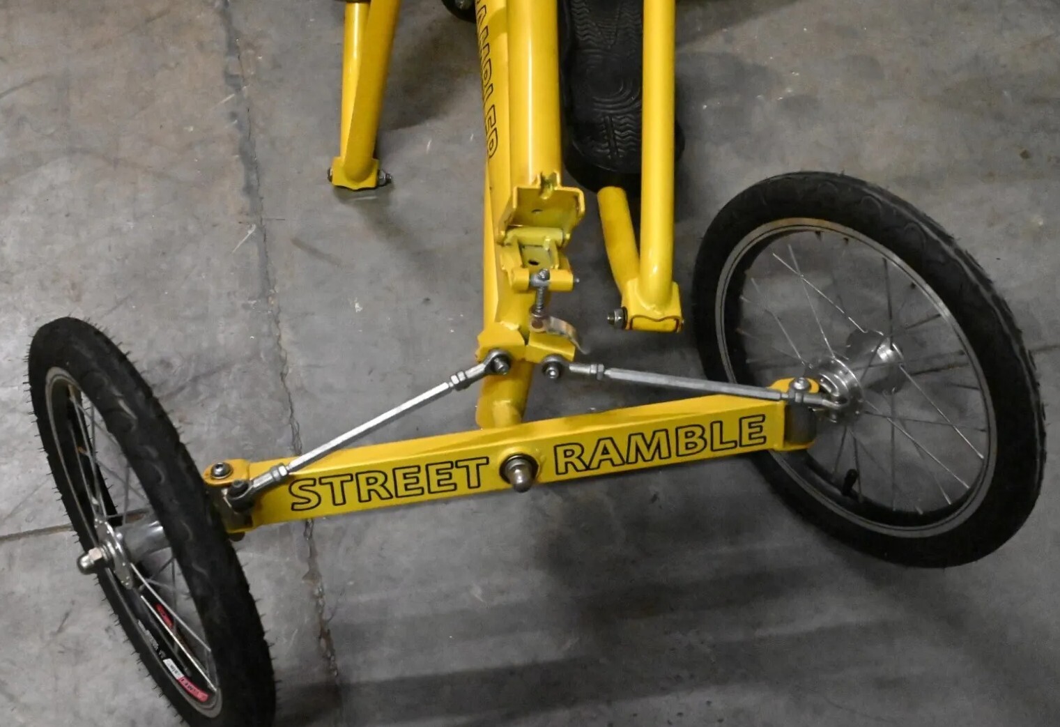 Street Rambler Strider Eclipse Elliptical Trike Yellow Exerciser | eBay