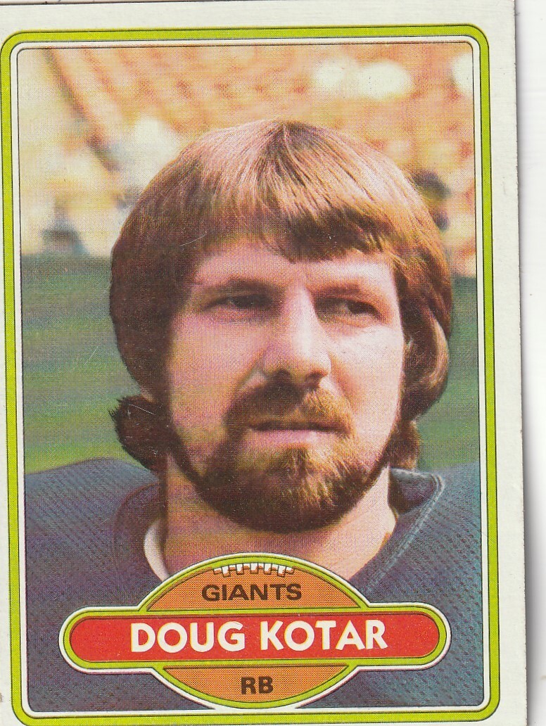 FREE SHIPPING-NRMINT-1980 Topps Doug Kotar #34 GIANTS PLUS BONUS CARDS | eBay