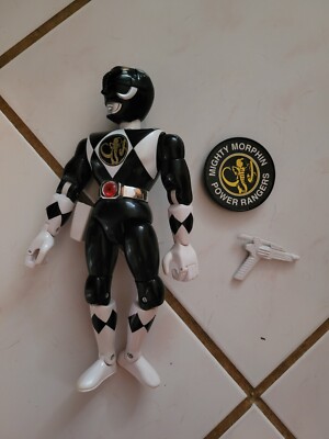 Vintage 1994 Power Rangers Karate Action Kickin Black Ranger Zack | eBay