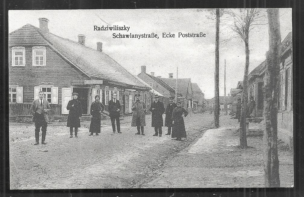 Radziwiliszky Nemunelio Radviliskis People Russia Lithuania Field post ...
