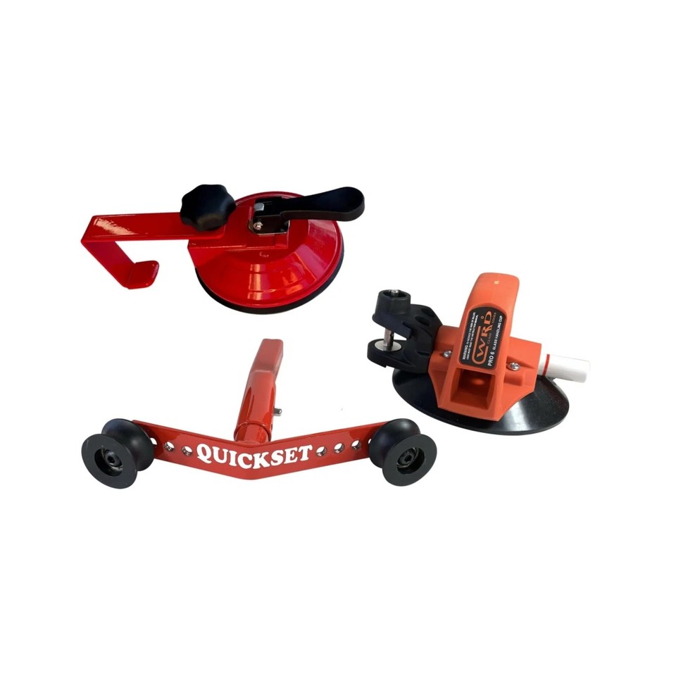 Quickset Auto Glass Installation Tool with WRD Cups - Lightweight, Easy ...