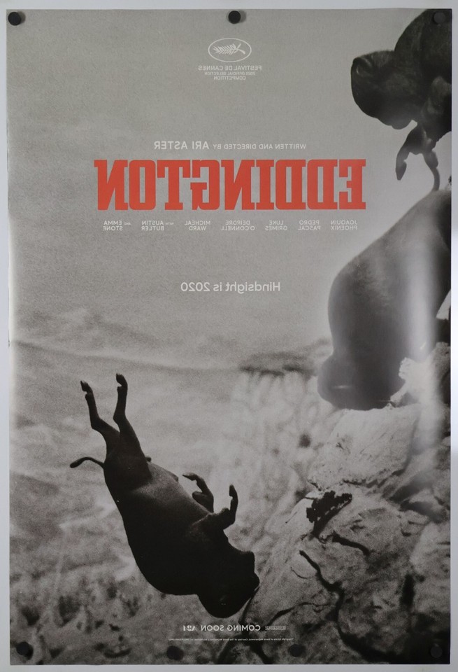 Eddington - original DS movie poster US D/S 27x40 2025 - Horror Ari ...