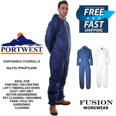 DISPOSABLE COVERALLS.PAINTING OVERAL.DECORATING.DIY.DUST SUIT,OVERALL ...