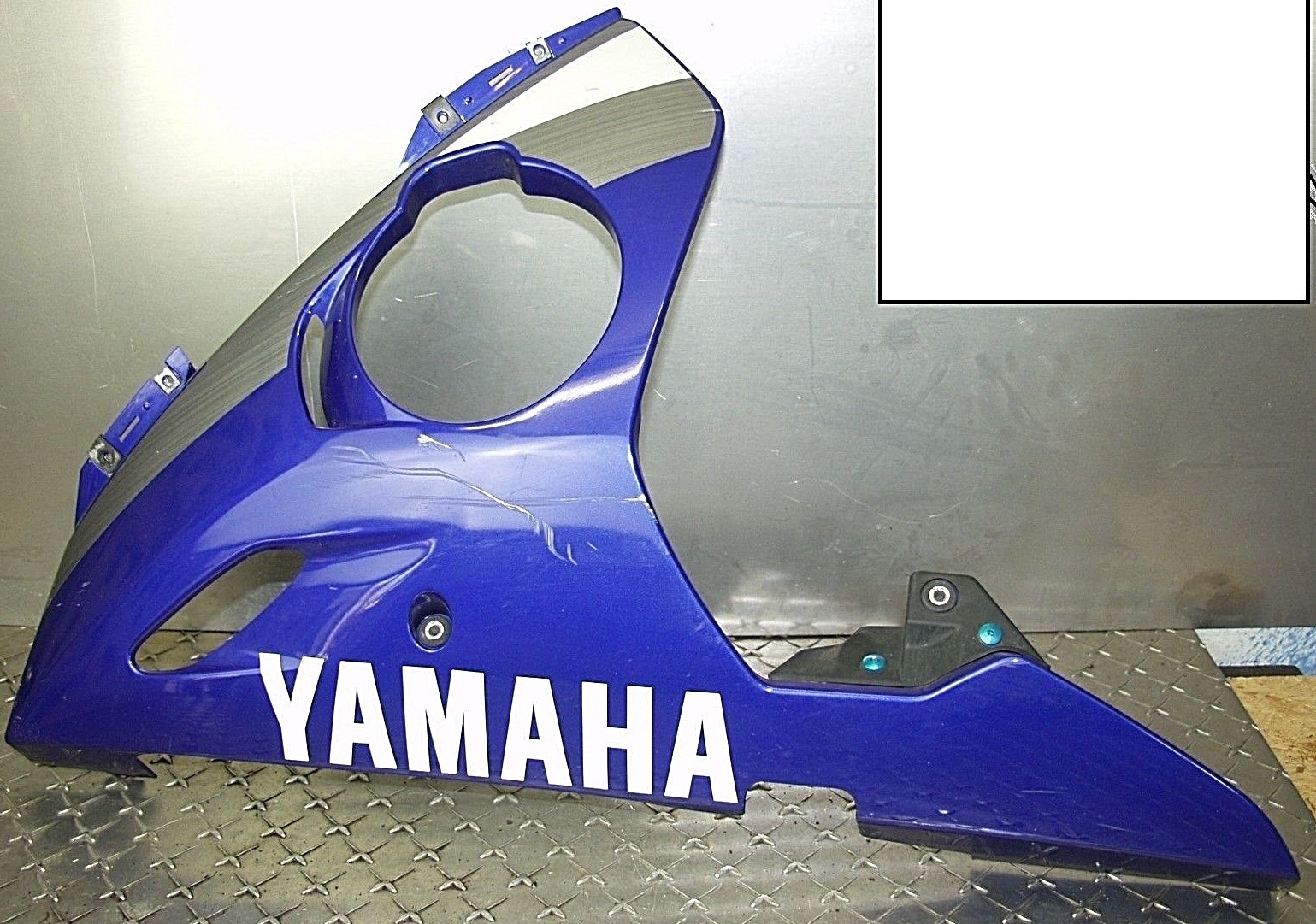 YZF R6 Verkleidung vorne links unten fairing left Abdeckung cover RJ09 ...