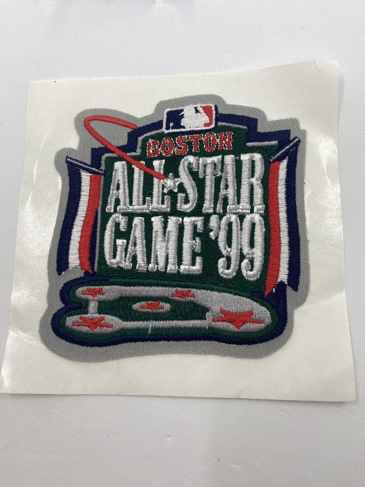 1999 MLB All Star Game In Boston Red Sox Fenway Park Sleeve Jersey Logo ...