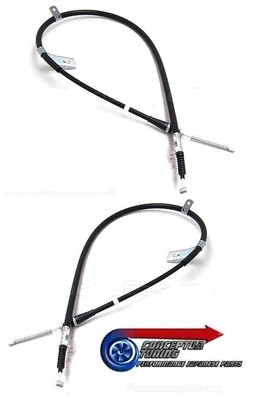 Genuine Rear Handbrake Cables Pair LHRH For Nissan R34 GTR GT-R Skyline ...