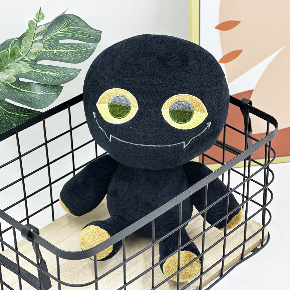 Slap Battles Bob Plush Black Short Plush Stuffed Animal Toy Pp Cotton ...