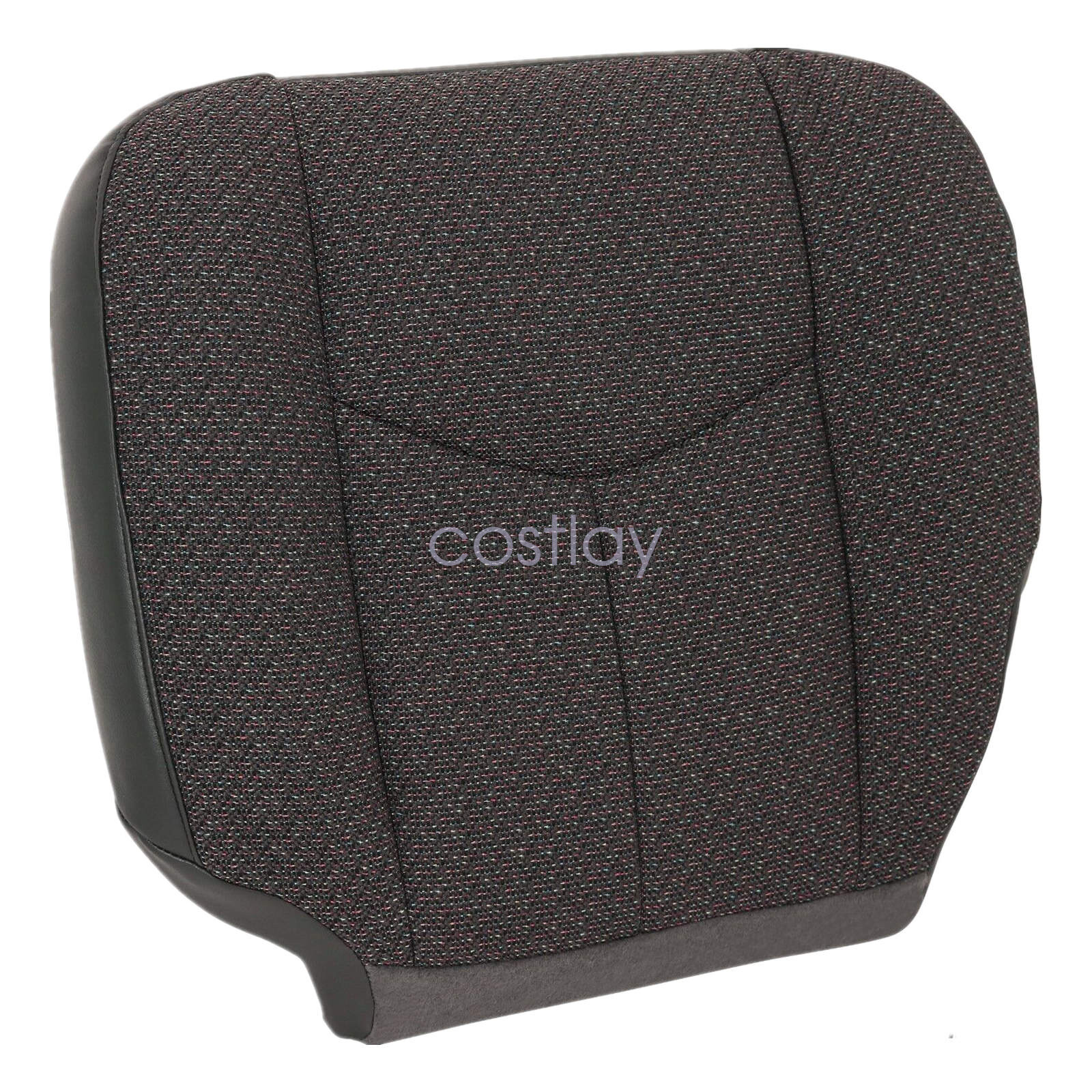 69C or 69D Driver Bottom Cloth Seat Cover Gray For 2003-2007 Chevy ...