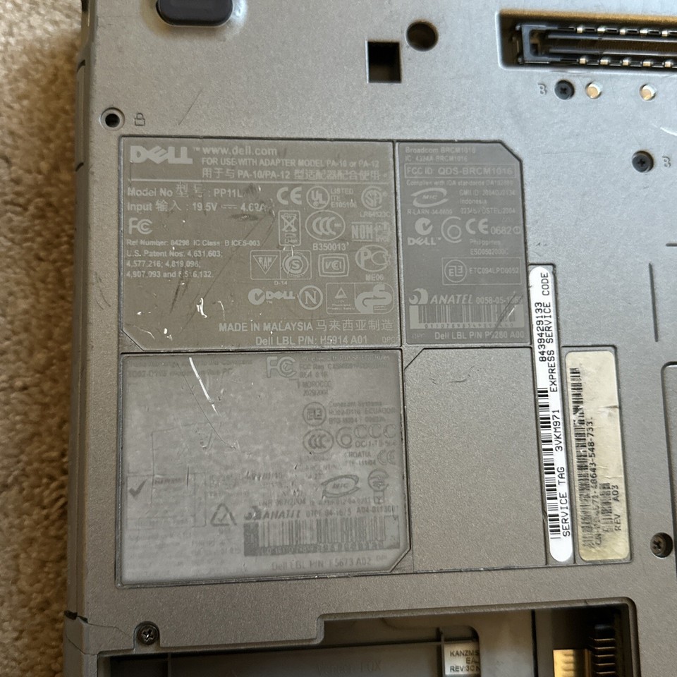 Dell Latitude D610 Laptop Pentium M | eBay