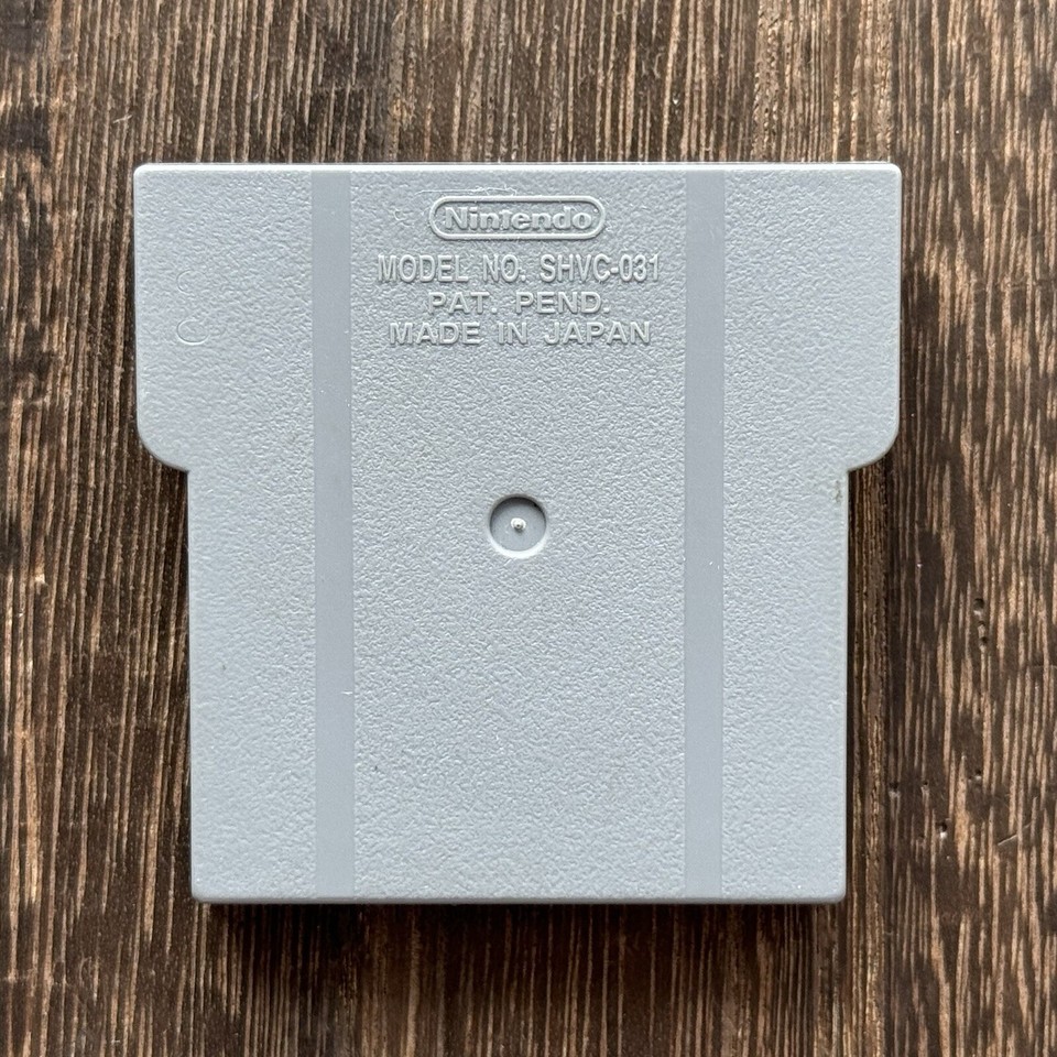 Nintendo Super Famicom SFC SameGame Bomberman & Bonk Character Cassette ...