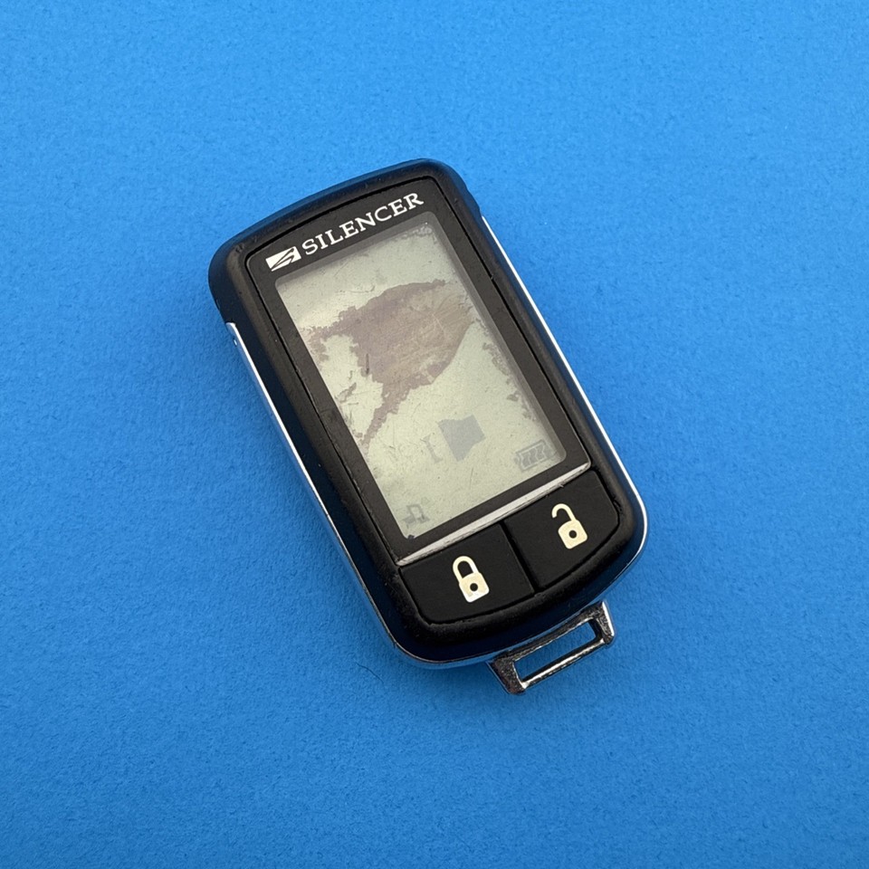 USED Silencer SL-RF90 2-Way Remote START Transmitter H5OTR60 H50TR60 ...