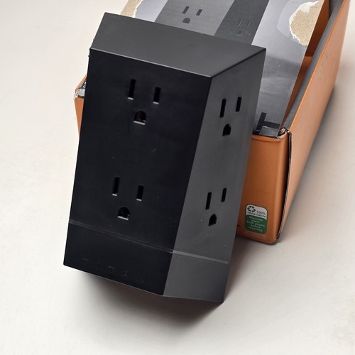 Titan 6-Outlet Surge Protector, LED Light Strip with Full Spectrum ...