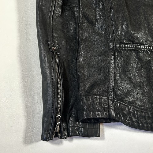 Diet Butcher Slim Skin Modular Denim Leather Jacket | eBay