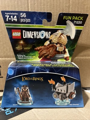 NEW LEGO Dimensions 71220 Lord of the Rings: Fun Pack, Gimli and Axe ...
