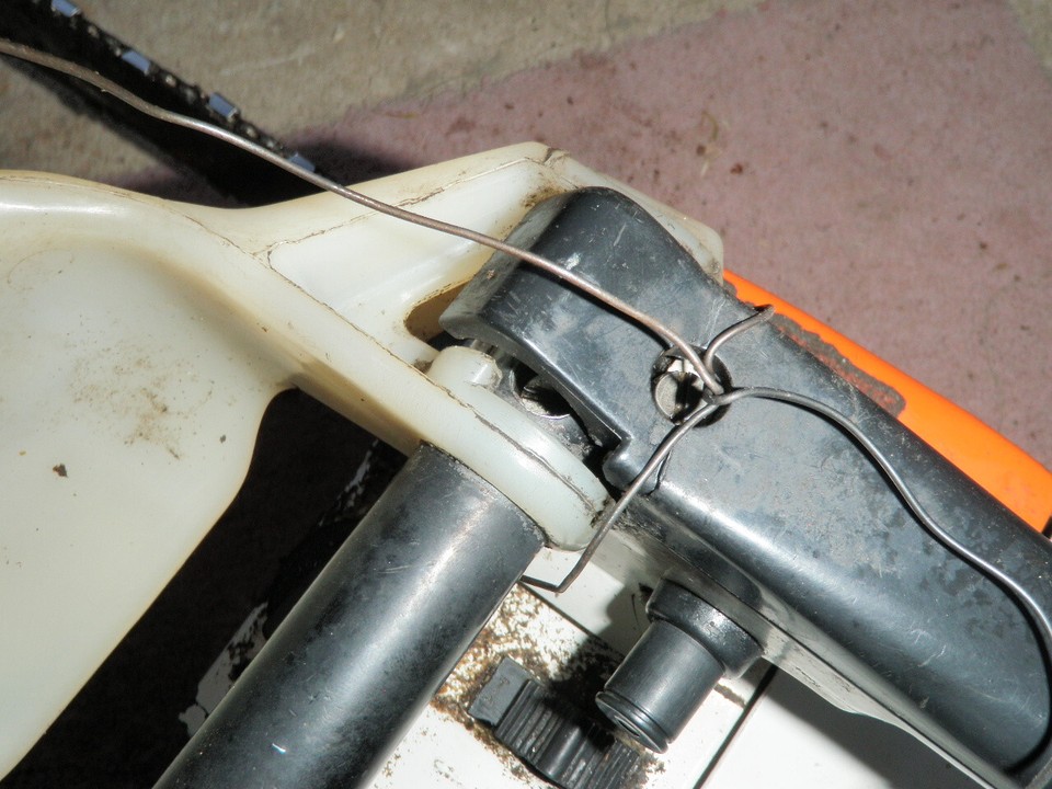 Vintage Original Stihl 020AV Top Handle Chainsaw Chainbrake Strong ...
