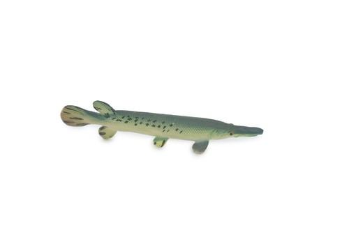 Alligator Gar Rubber Fish Realistic Figure Model Toy Gift 3.5" F3446B88 ...