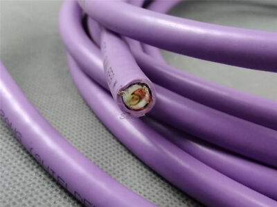 50 Meter NEW siemens 6XV1830-0EH10 Profibus DP Bus cable Color Purple 2 ...