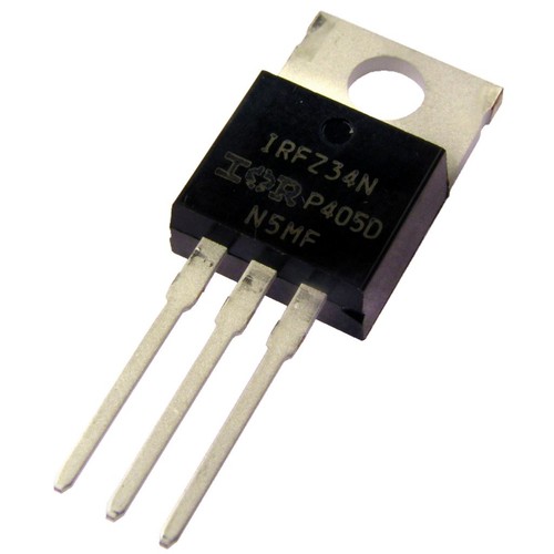 2 International Grinder IRFZ34N MOSFET 55V 29A 68W 0.04R Transistor ...