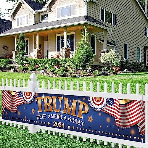 Donald Trump 2024 Take America Back Banner,Keep America Great | eBay