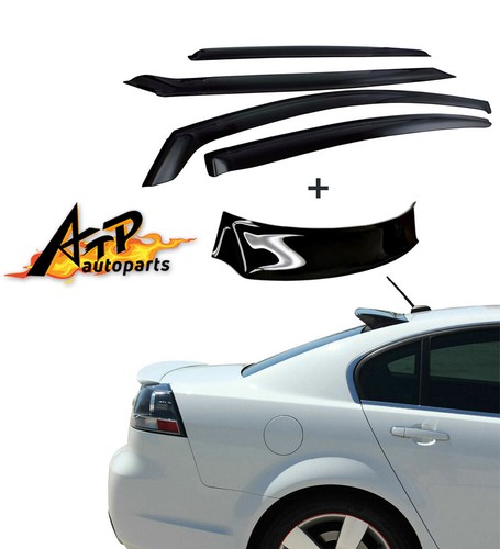 For Holden Commodore Rear Roof Visor Spoiler Weathershields SS SV6 VE ...