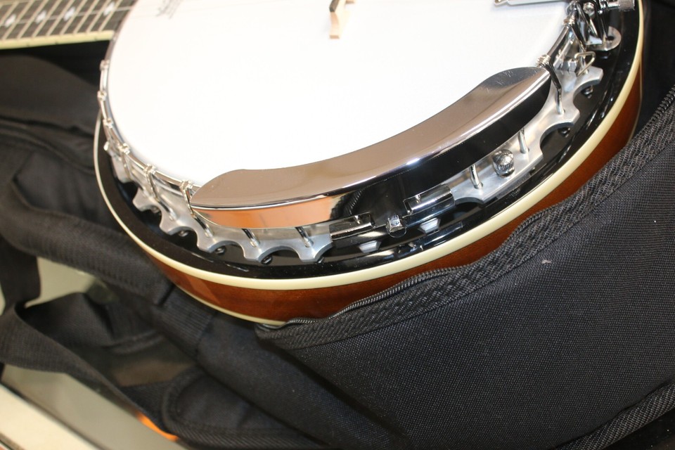 Danville Banjo acoustic banjo with softcase | eBay