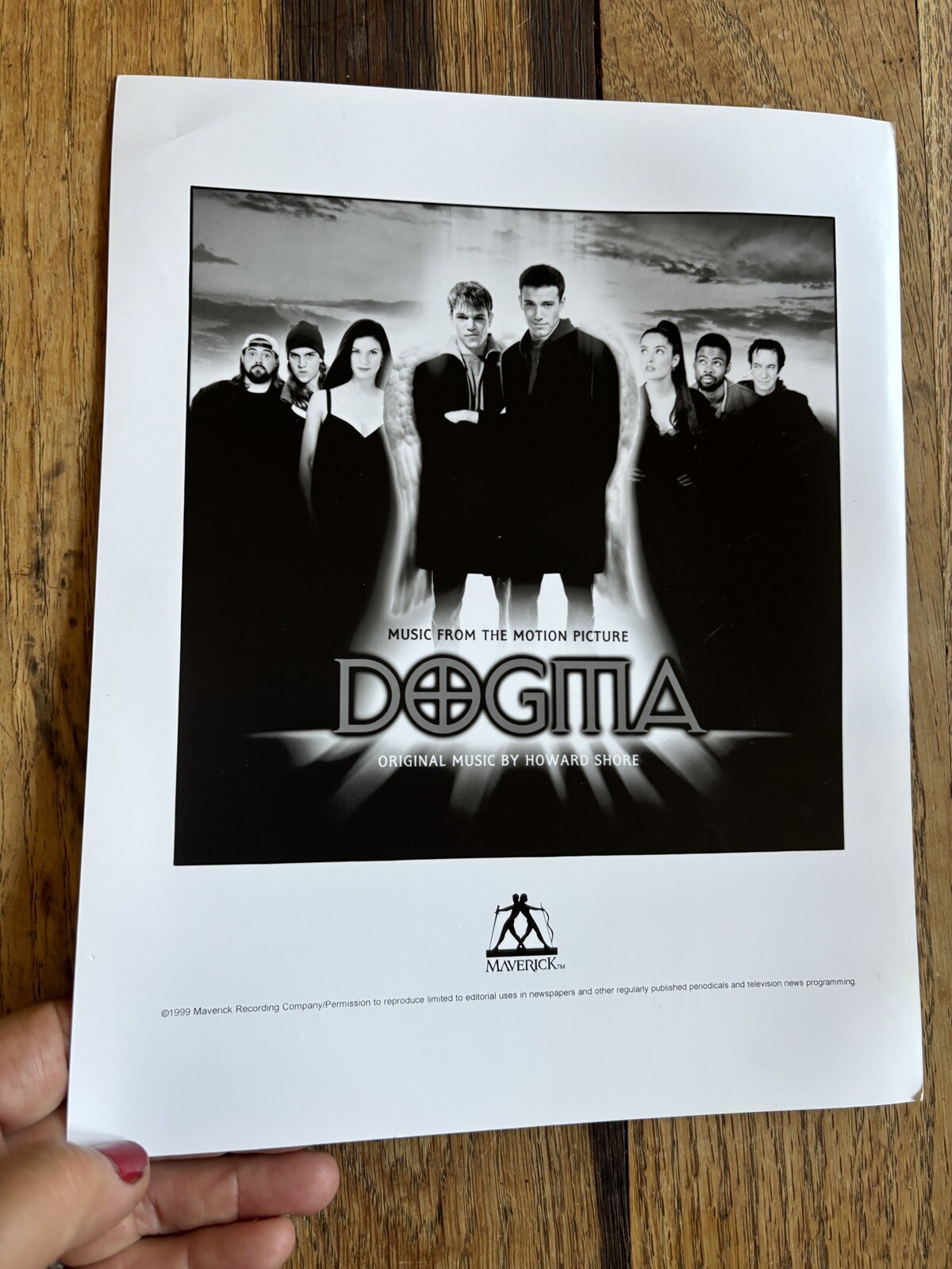 Kevin Smith's "Dogma" Soundtrack 8X10 Press Photo - Ben Affleck & Matt ...