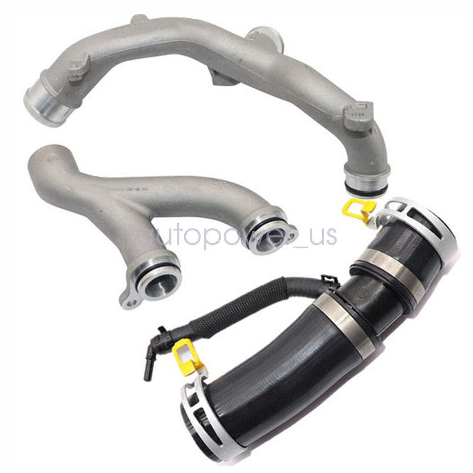 Metal Coolant Pipe Set For Jaguar Land Rover 3.0L V6 5.0L V8 ...