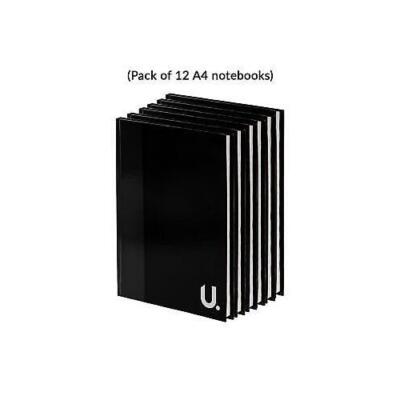 12 Pack of A4 Hardback Notebooks | eBay UK