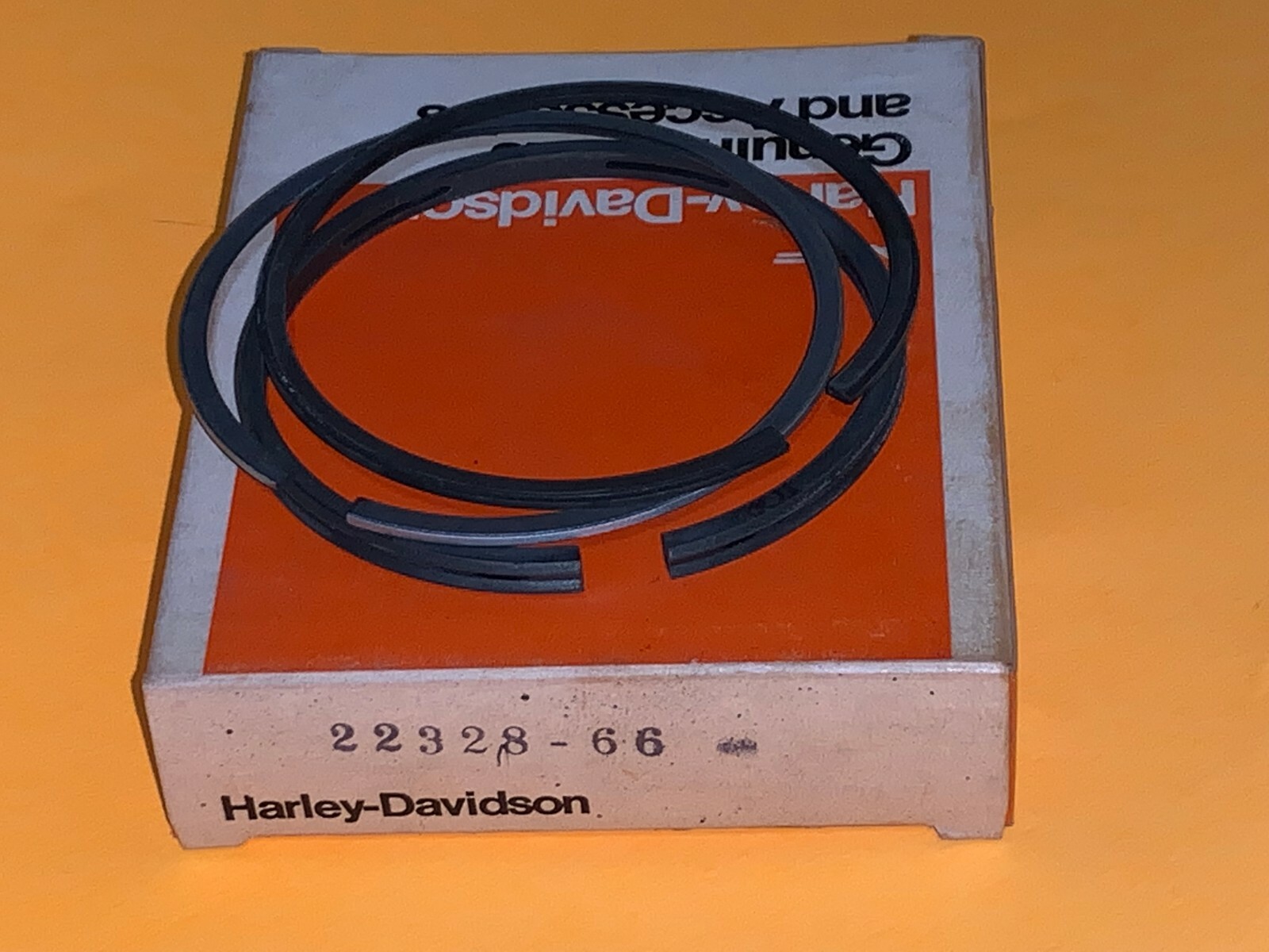 AERMACCHI HARLEY NOS 22328-66 piston RINGS .6 oversize 1967 1968 SPRINT ...