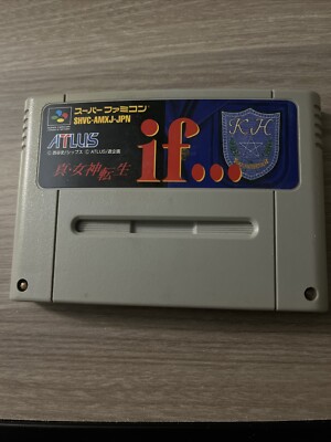 Shin Megami Tensei: If… (Super Famicom) - Cartridge Only, Tested ...