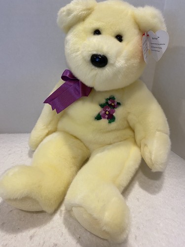 Ty Beanie Buddy Mother the Yellow Teddy Bear 14" Plush Toy W/ Tag 2003 ...