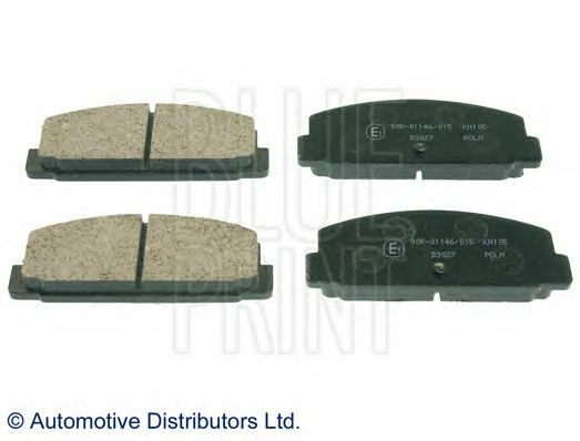 ADL Blueprint REAR AXLE BRAKE PADS for MAZDA 6 Saloon 3.0 2006-2008 ...