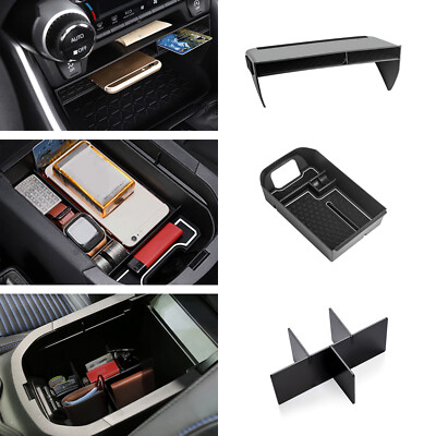 Center Console Tray Armrest Storage Organizer Divider For Toyota RAV4 ...