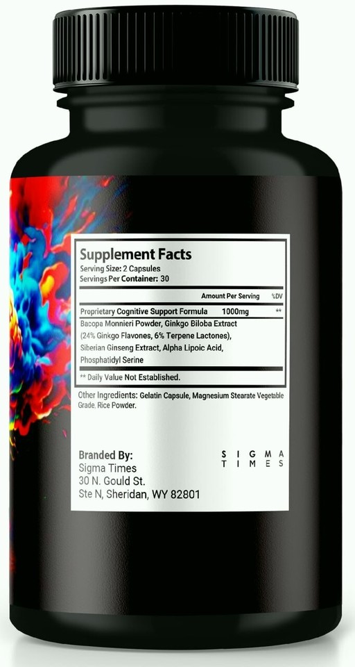 (3 Pack) IQ Blast Pro Cognitive Pills to Restore Memory Power & Improve ...