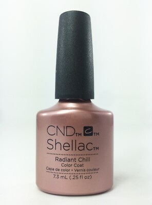 CND Shellac Soak Off Gel Polish Color Coat - Radiant Chill 0.25oz | eBay
