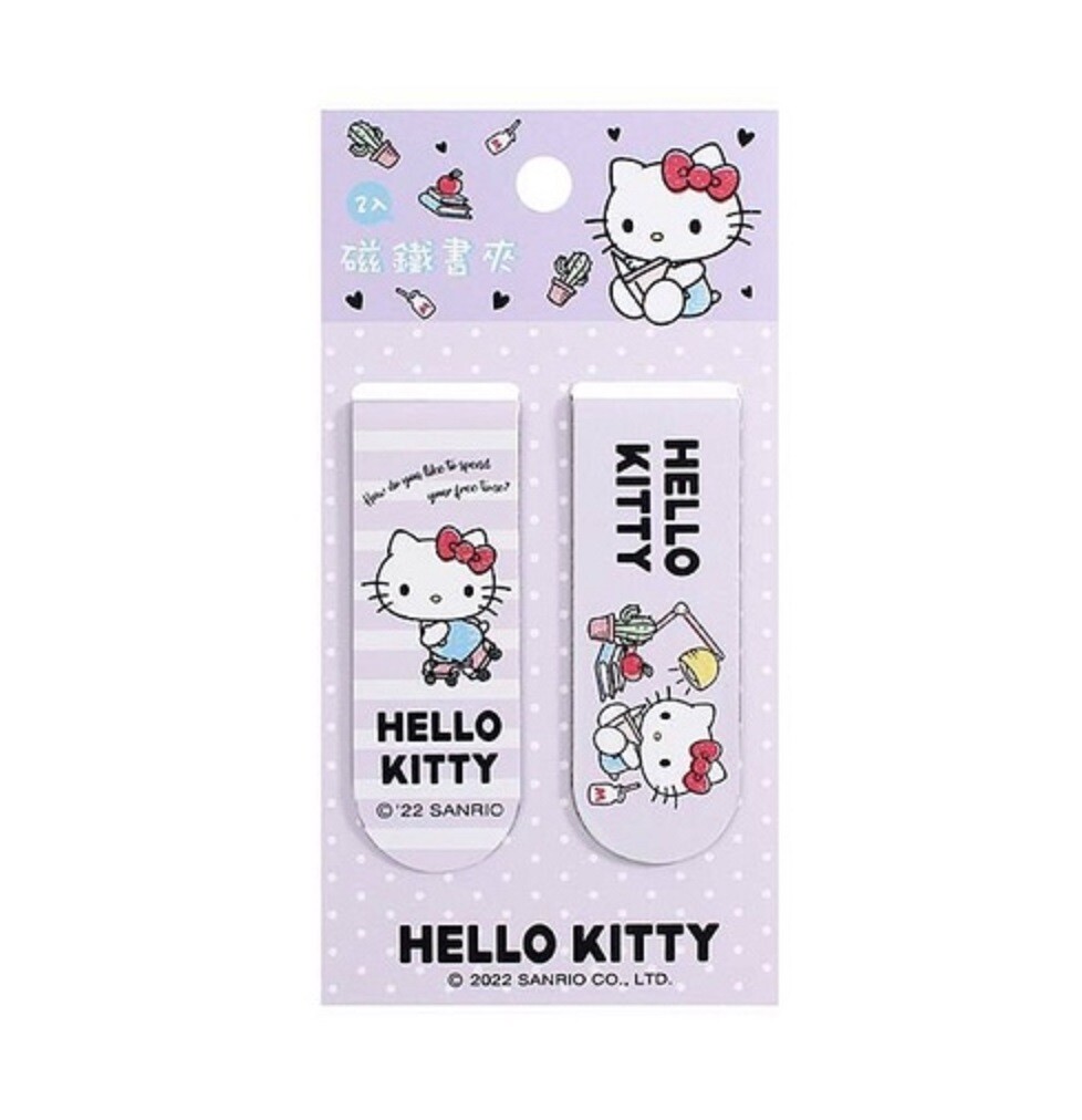 2x Sanrio Hello Kitty Melody Kitty Bookmarks Magnet Cinnamoroll Cute ...